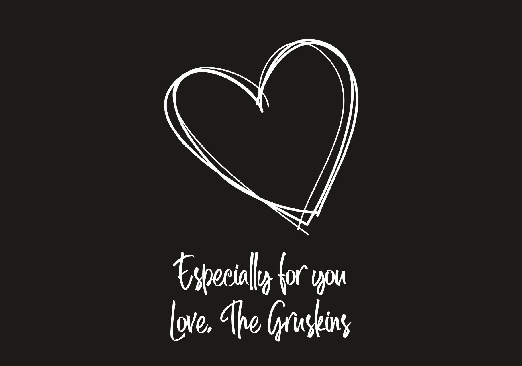 Sketch heart | Love from Me